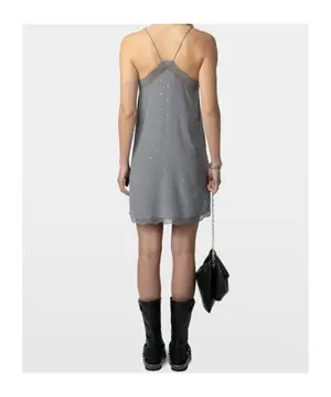 Zadig&Voltaire Ristyz Rhinestone-embellished Mini Dress