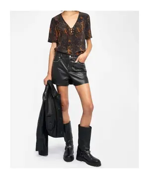 Zadig&Voltaire Terzo Python Print Blouse