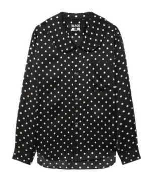 Comme Des Garçons Polka Dot Collared Shirt