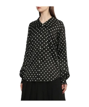 Comme Des Garçons Polka Dot Collared Shirt