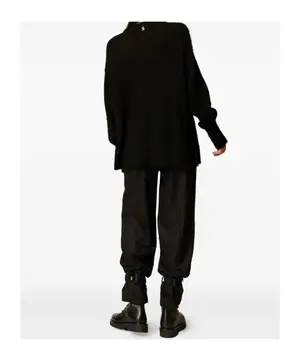 TWINSET Pinstripe Cuff-strap Trousers