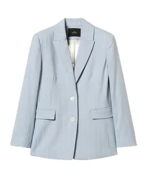 TWINSET Pinstripe Blazer