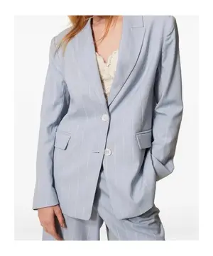 TWINSET Pinstripe Blazer