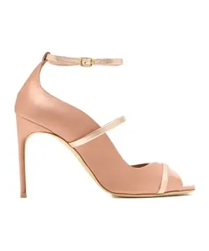 MALONE SOULIERS Cynthia Criss-cross Strap Sandals - Nude
