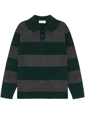 LES DEUX Blend Wool-feel Knit Sweater