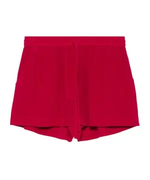 P.a.r.o.s.h Silk Shorts - Red