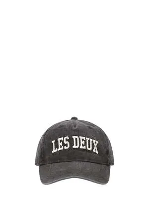 LES DEUX Cotton Hat For - Black