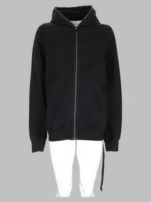 Rick Owens 100% Cotton T-shirt - Black