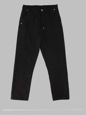 Rick Owens 100% Cotton Jeans - Black