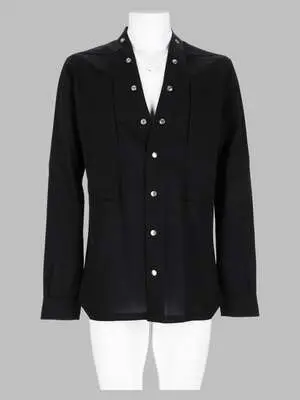 Rick Owens 100% Wool Shirt