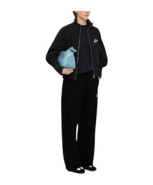 MSGM Logo Embroidered Track Pants
