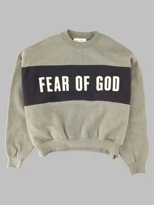Fear Of God Essentials Fleece Sweatshirt - Grey