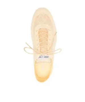 JIMMY CHOO Lace Layered Low-top Sneakers