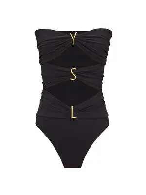 Saint Laurent Strapless Tops