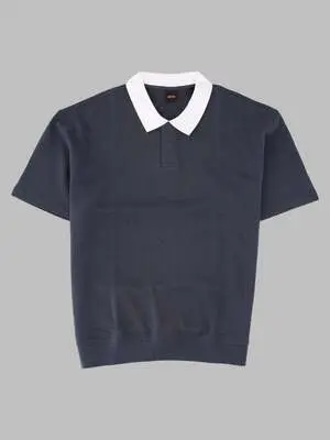 BOSS Cotton Polo Shirt - Blue