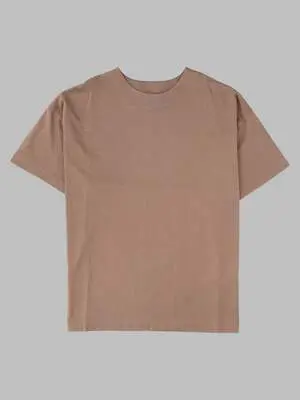Fear Of God Cotton-viscose Short-sleeve T-shirt - Beige