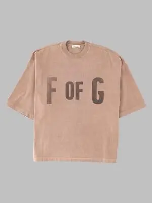 Fear Of God 100% Cotton T-shirt - Beige