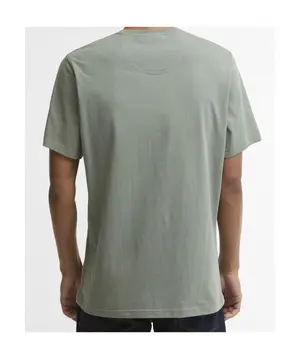 Barbour Embroideredcrest Crewneck Tshirt