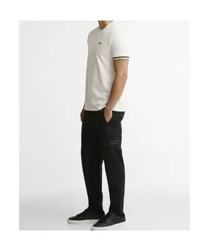Barbour Tippedcuff Logo Crewneck Tshirt