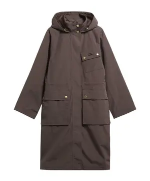 Barbour Hooded Multipocket Long Parka