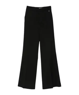 ANIYE BY Pressed-crease Tailored Trousers - Black