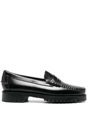 SEBAGO Leather Penny Loafer Beefroll Slip-on Moccasins