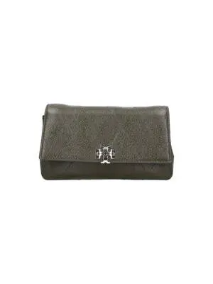 Tory Burch Pebbled Leather Flap Wallet