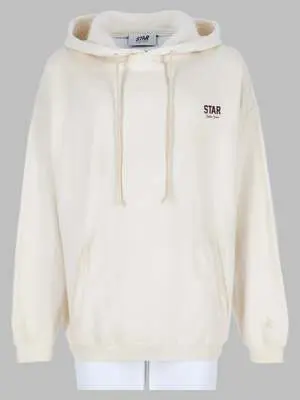 GOLDEN GOOSE 100% Cotton Sweatshirt - Grey