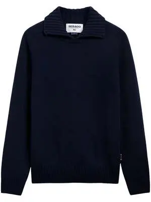 SEBAGO Wool-nylon Sweater - Navy