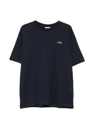 Drole De Monsieur Organic Cotton Gentleman T-shirt - Navy