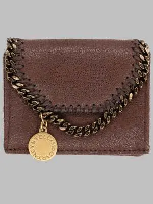 Stella McCartney Designer Polyester Wallet, Made In Italy