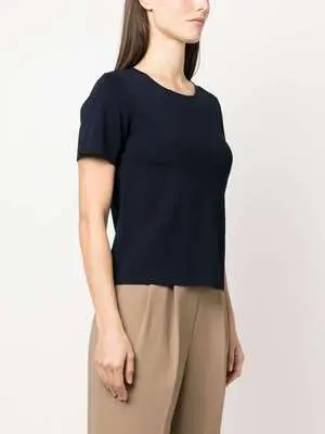 P.a.r.o.s.h Round-neck Knitted T-shirt