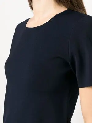 P.a.r.o.s.h Round-neck Knitted T-shirt