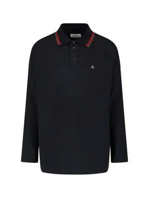VIVIENNE WESTWOOD Long Sleeve Polo Shirt