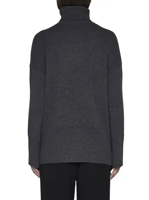 P.a.r.o.s.h Mélange-effect Roll-neck Jumper