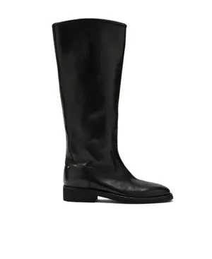 GOLDEN GOOSE 35mm Leather Riding Boots