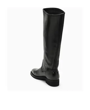 GOLDEN GOOSE 35mm Leather Riding Boots