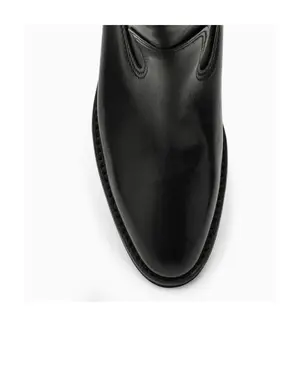 GOLDEN GOOSE 35mm Leather Riding Boots
