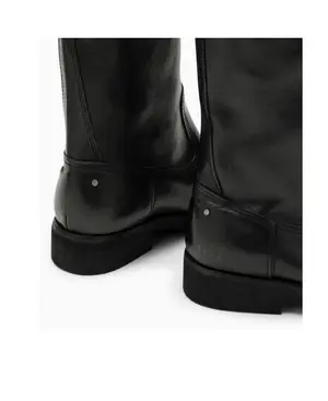 GOLDEN GOOSE 35mm Leather Riding Boots