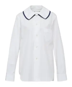 Comme Des Garçons Long Sleeve Shirt - White