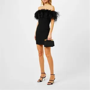 16Arlington Ava Feathered Dress