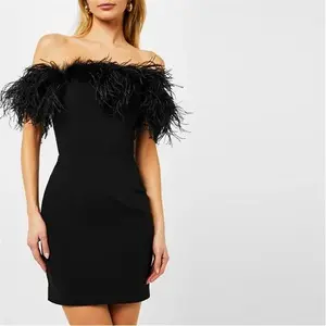 16Arlington Ava Feathered Dress
