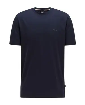 Hugo Boss Navy Blue Logo Short-sleeved T-shirt