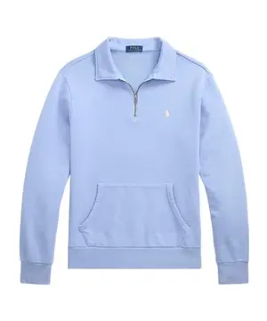 Polo Ralph Lauren Logo Zip-up Sweatshirt - Blue