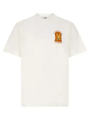 Casablanca Hermons Mirage Arch Icon' T-shirt - White