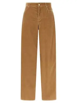 Max Mara Fragola' Velvet Pants - Cream