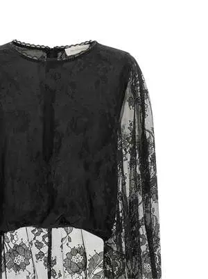 Zimmermann Valiant Lace Caped Top' Top