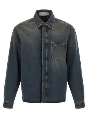 GOLDEN GOOSE Journey Roger' Denim Shirt - Blue