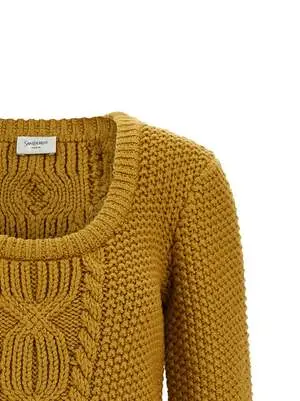 Saint Laurent Knit With 3/4 Sleeves