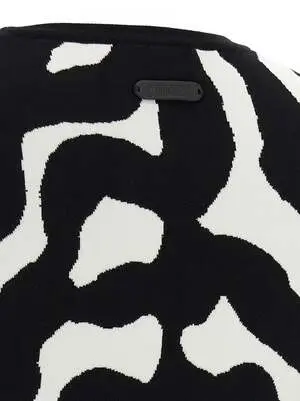 Moschino Zebra Intarsia Sweater